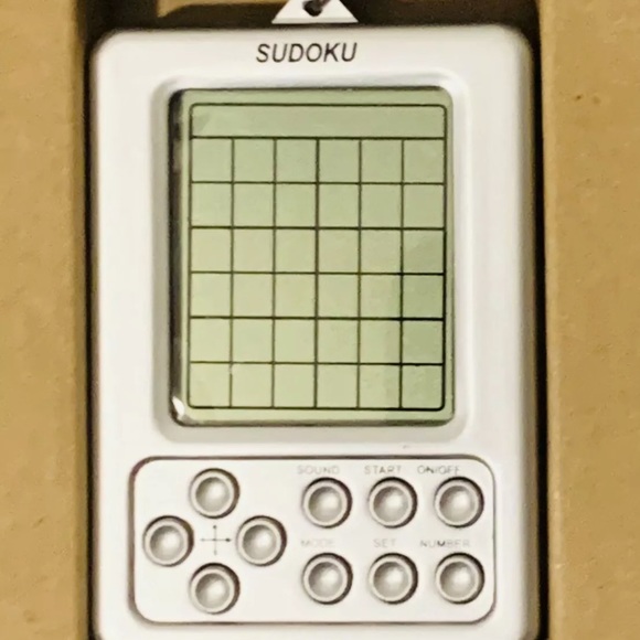 sudoku | Toys | New Sudoku Mini Digital Keychain Metal Electronic Mind ...